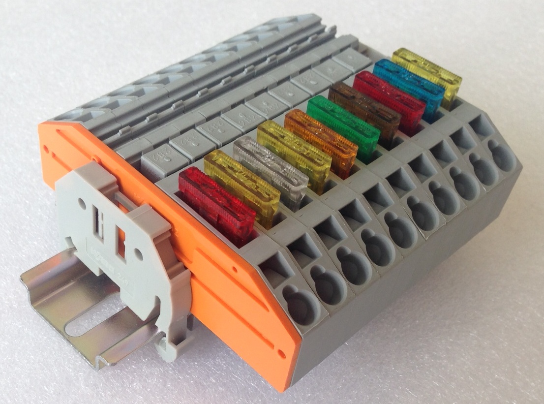 Faktor Shop | Wago-Sicherungsblock 10-fach